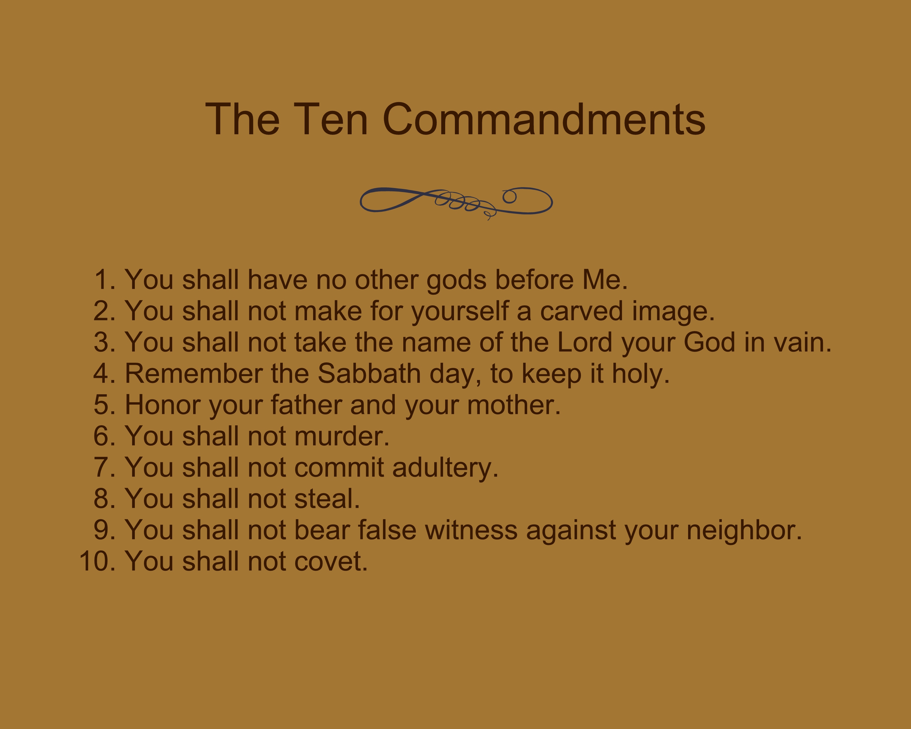 the-ten-commandments – Great Prince Of Heaven